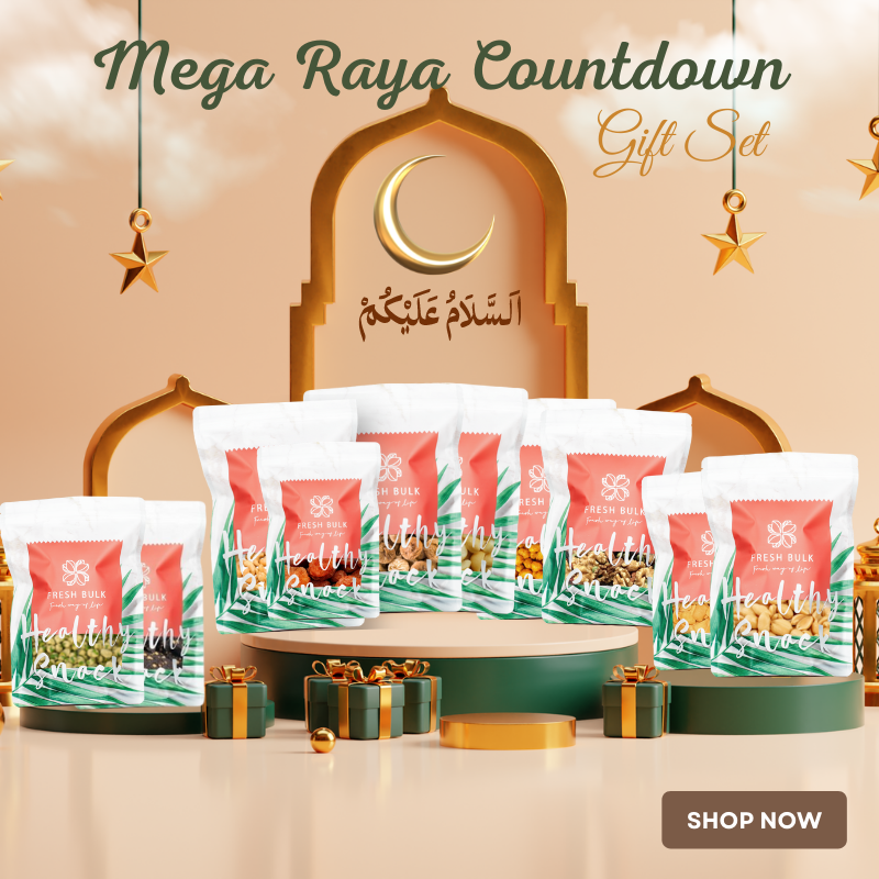 Fresh Bulk Mega Raya Countdown Celebration Set / walnut / peanut ...